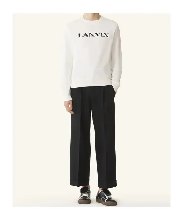 LANVIN Crew Neck Sweatshirt