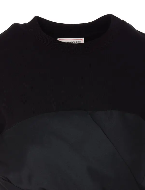 Alexander McQueen Asymmetrical Ruched T-shirt