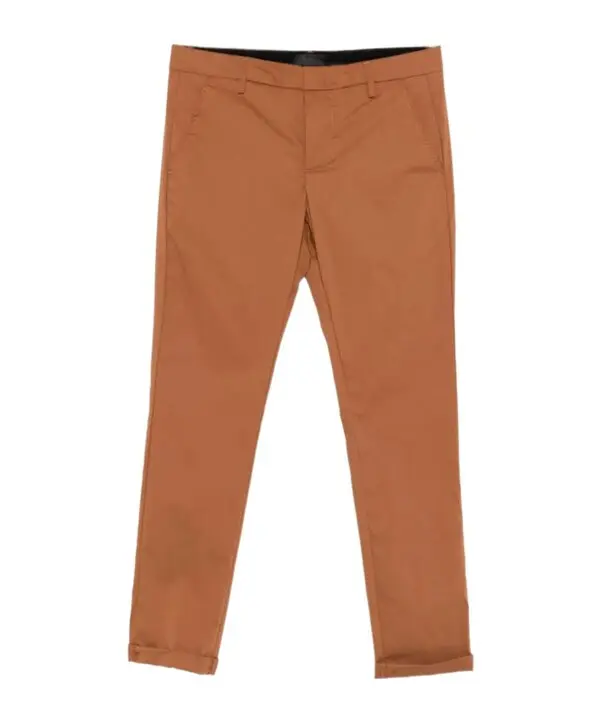 DONDUP Belt Loop Trousers - Brown