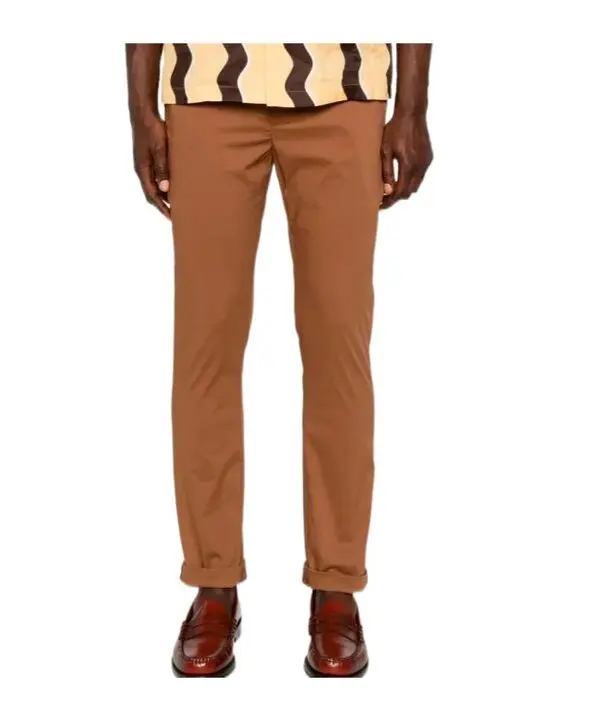 DONDUP Belt Loop Trousers - Brown