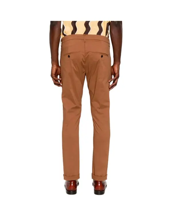 DONDUP Belt Loop Trousers - Brown