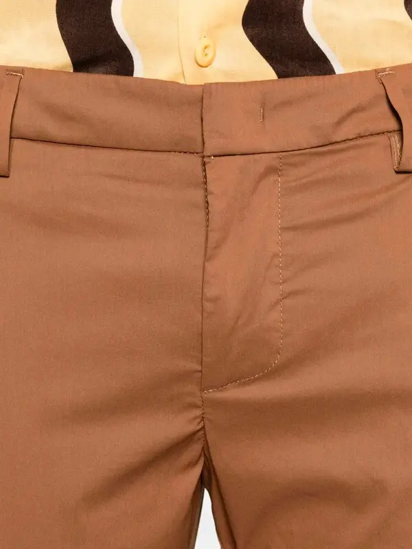 DONDUP Belt Loop Trousers - Brown