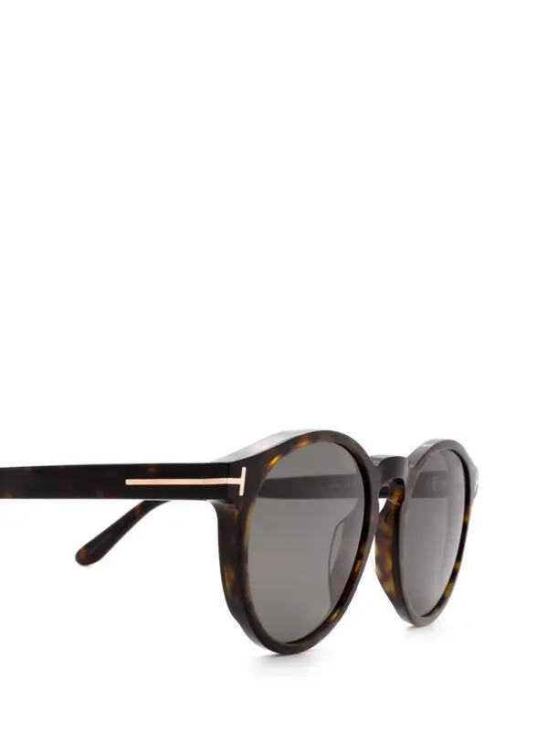 TOM FORD Ian Round Frame Sunglasses