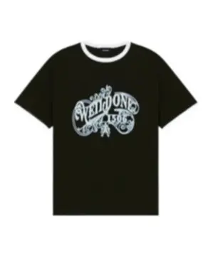 We11Done Retro Logo Crew Neck T-shirt