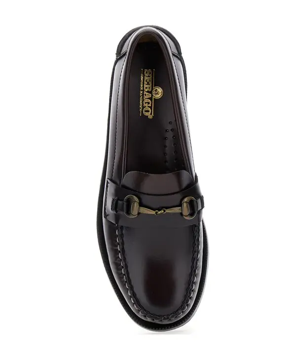 SEBAGO Classic Joe Penny Loafers With Decorative Metal Clip - Black