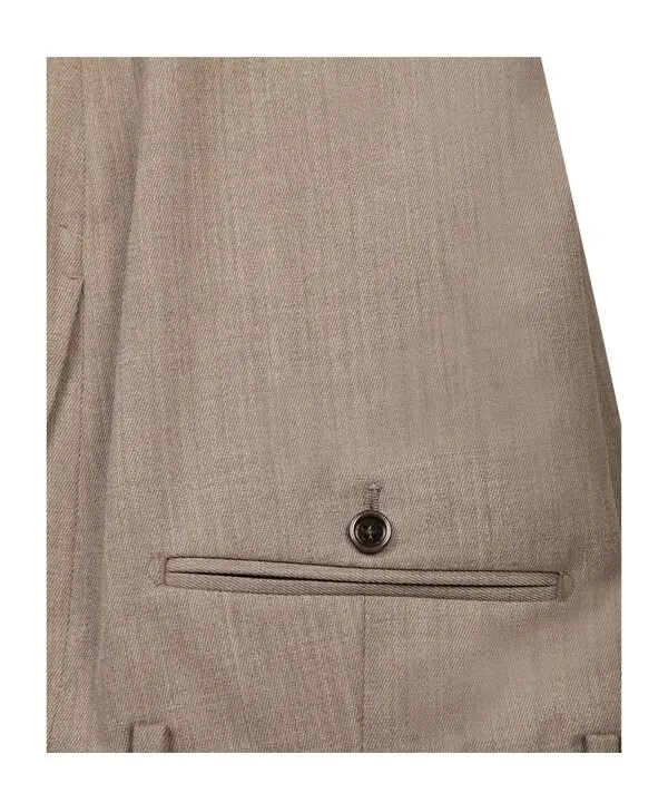 LARDINI Single Breasted Two-piece Suit - Beige