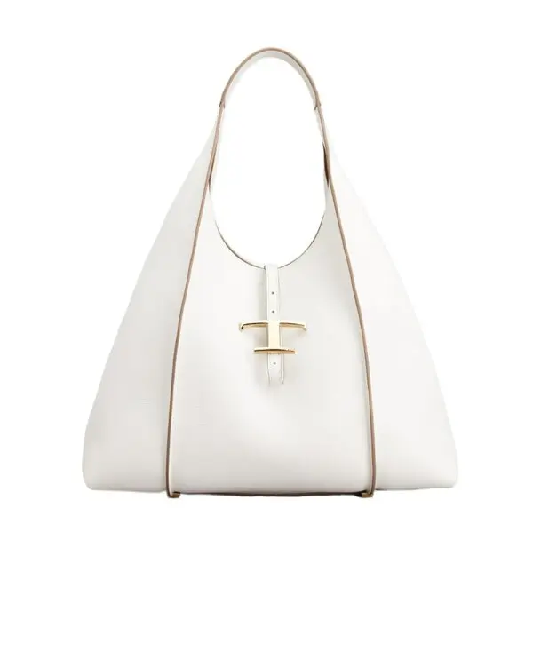 TOD'S T Timeless Medium Tote Bag - White