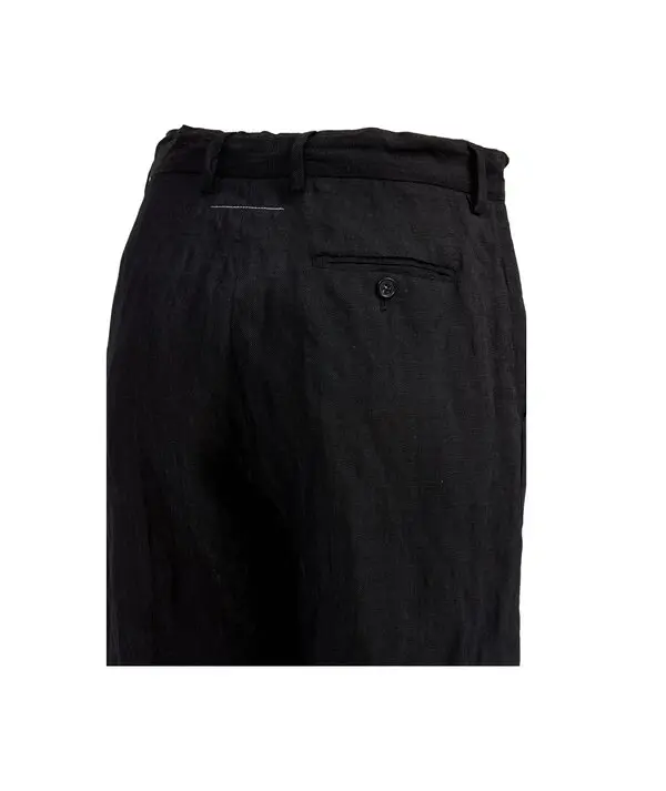 MAISON MARGIELA Single-stitch Logo Flared Trousers