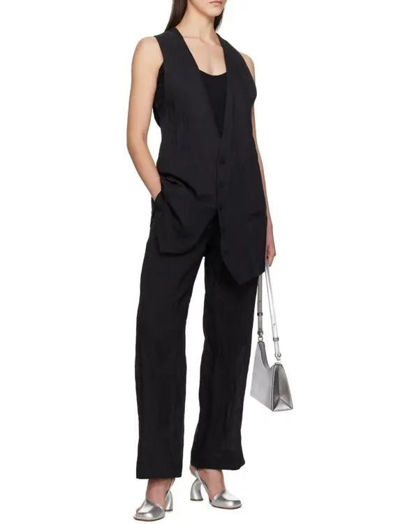 MAISON MARGIELA Single-stitch Logo Flared Trousers