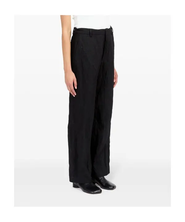 MAISON MARGIELA Single-stitch Logo Flared Trousers