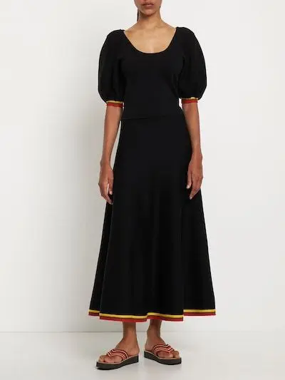 Gabriela Hearst Elastic Waist Skirt