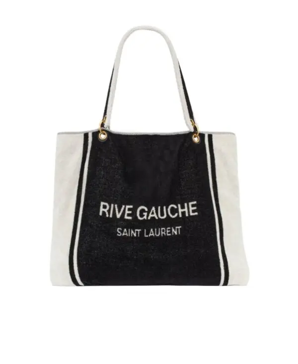 Saint Laurent Rive Gauche Towel Tote Bag