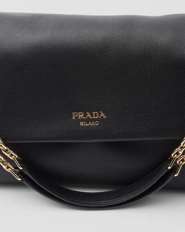 Prada Medium Leather Shoulder Bag