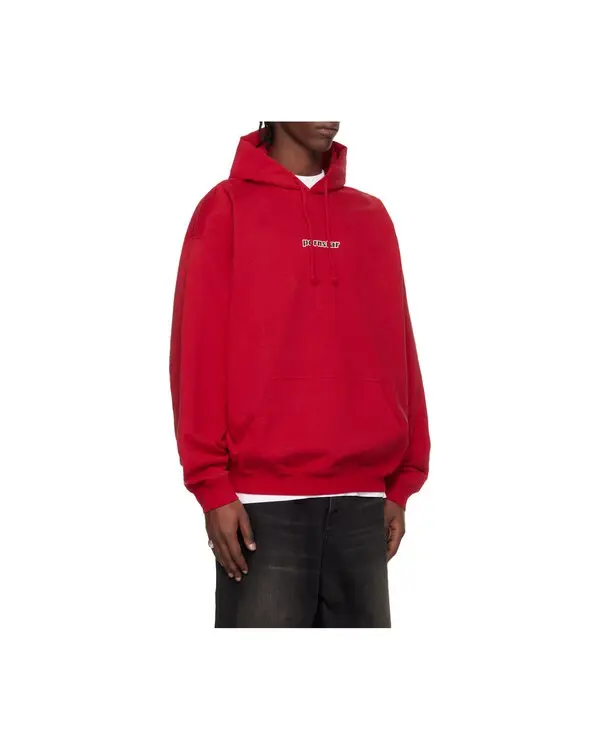 Vetements Long-sleeved Hooded Sweatshirt With Logo