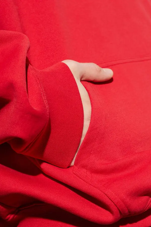 Vetements Long-sleeved Hooded Sweatshirt With Logo