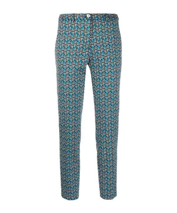 Seventy All-over Print Straight-leg Trousers