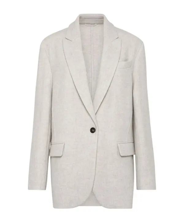 Brunello Cucinelli Monili Embellished Blazer - No