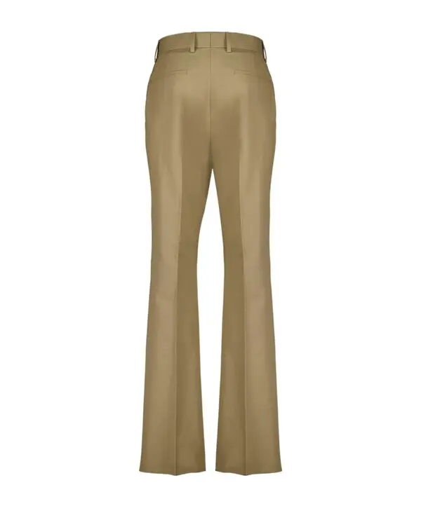 FERRAGAMO Pleated Chinos - Brown