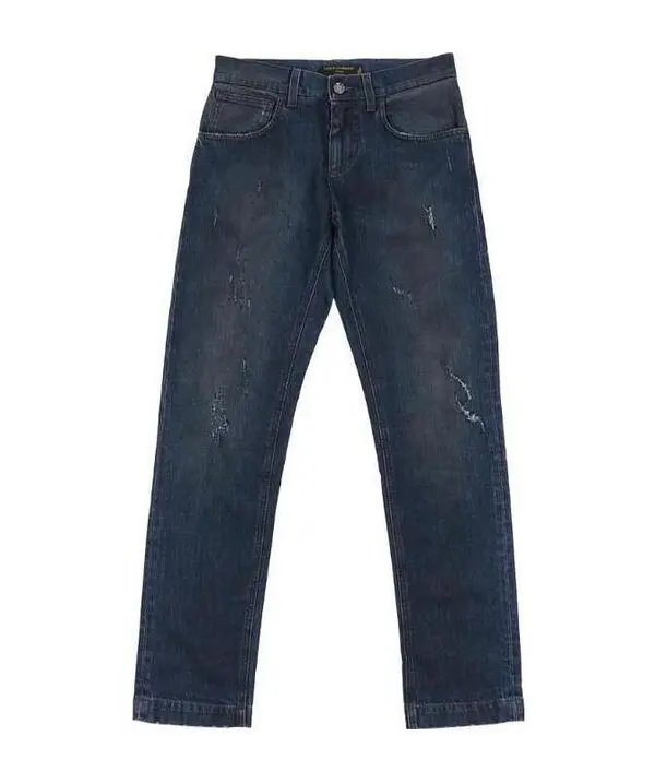 Dolce & Gabbana Straight Jeans - Black