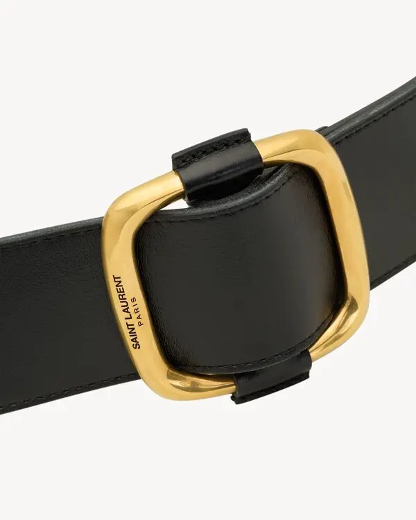 Saint Laurent Oval Wide Belt