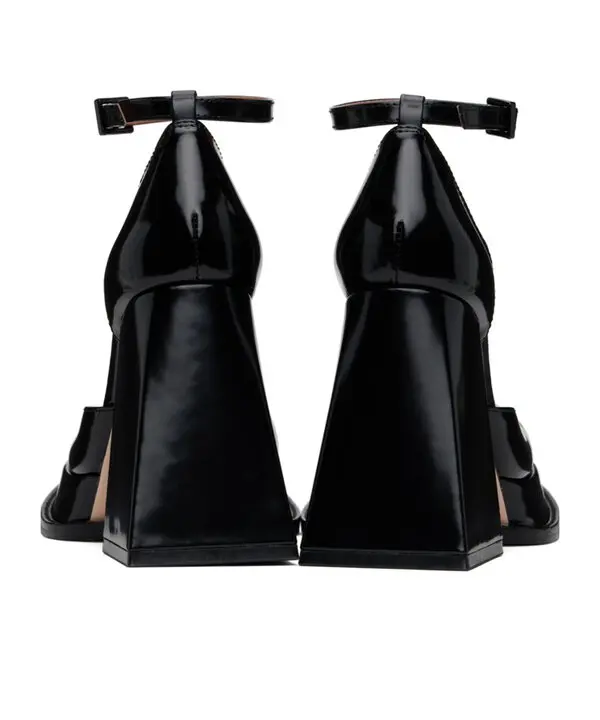SHUSHU/TONG 83mm Block-heel Mary Jane Pumps