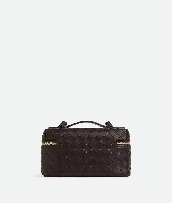 Bottega Veneta Woven Vanity Case - Black