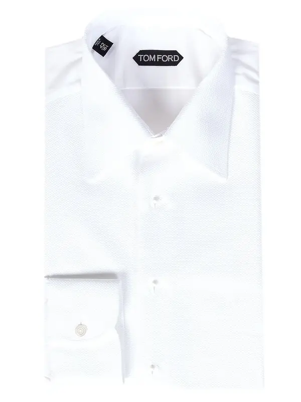 TOM FORD Long-sleeved Shirt - White