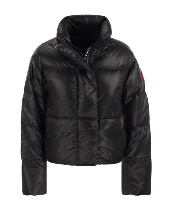 Canada Goose Cypress Cropped Puffer Jacket - Black