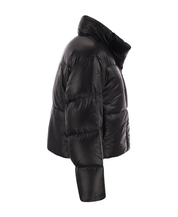 Canada Goose Cypress Cropped Puffer Jacket - Black