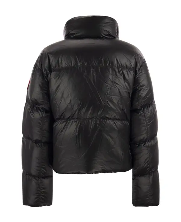 Canada Goose Cypress Cropped Puffer Jacket - Black