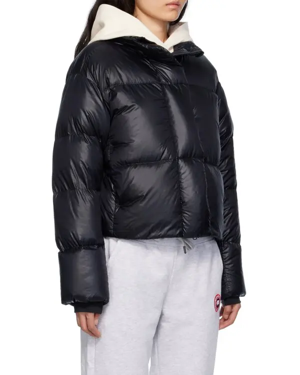 Canada Goose Cypress Cropped Puffer Jacket - Black