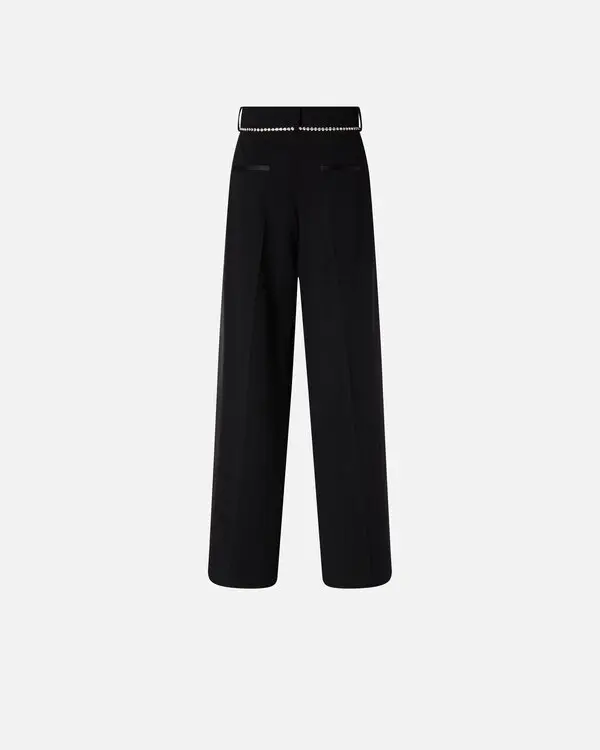Pinko Embellished Belt Trousers