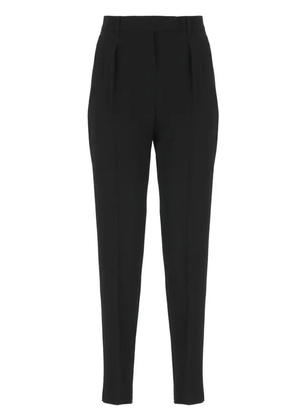 Max Mara Eguale Pleated Tapered Trousers