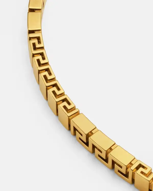 Versace Greca Pattern Short Necklace