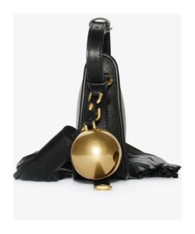 Burberry Mini Shield Ring Detailed Crossbody Bag