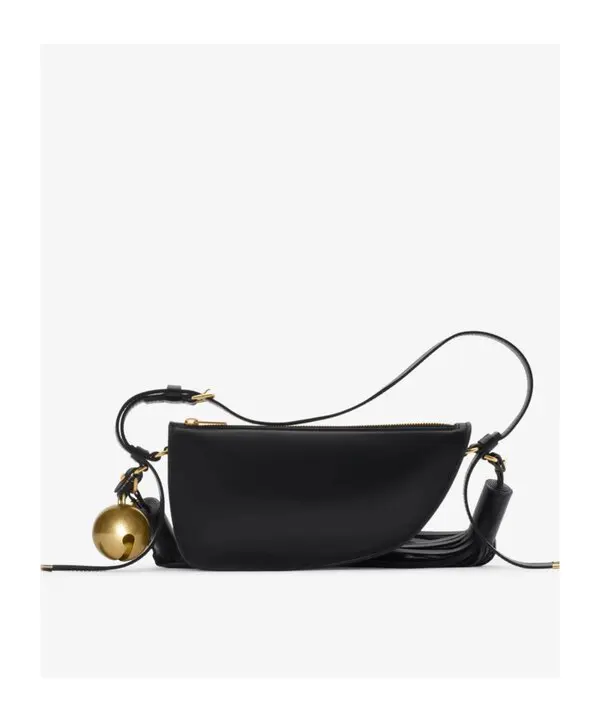 Burberry Mini Shield Ring Detailed Crossbody Bag