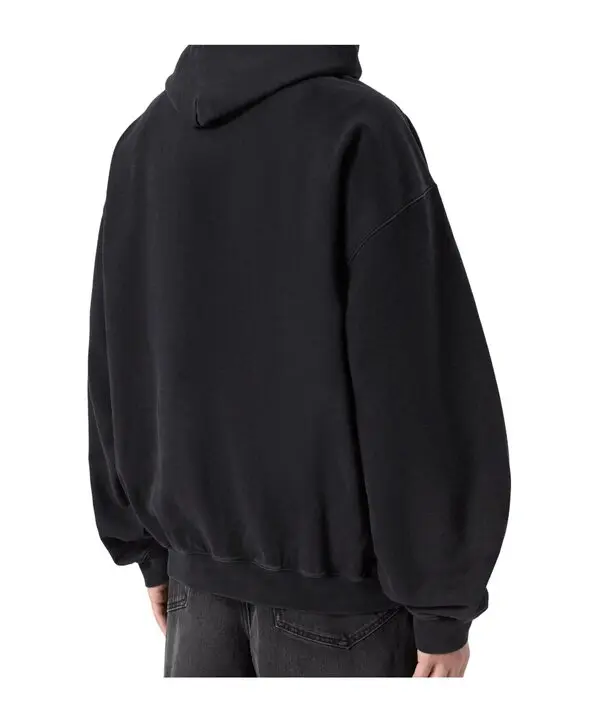 Vetements Long-sleeve Logo-patch Hoodie
