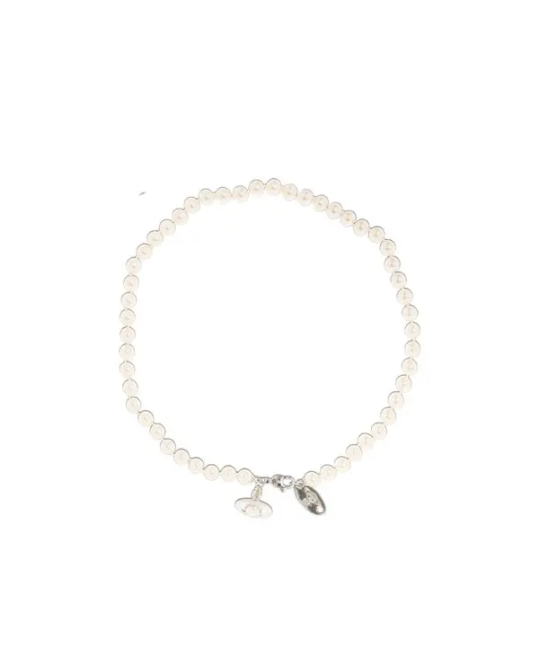 VIVIENNE WESTWOOD Pearl Orb Pendant Necklace - White