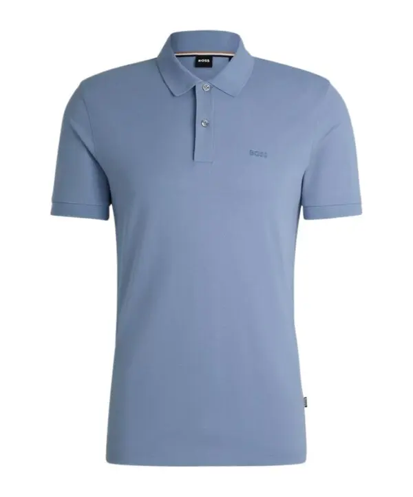 Hugo Boss Logo-embroidered Polo Shirt