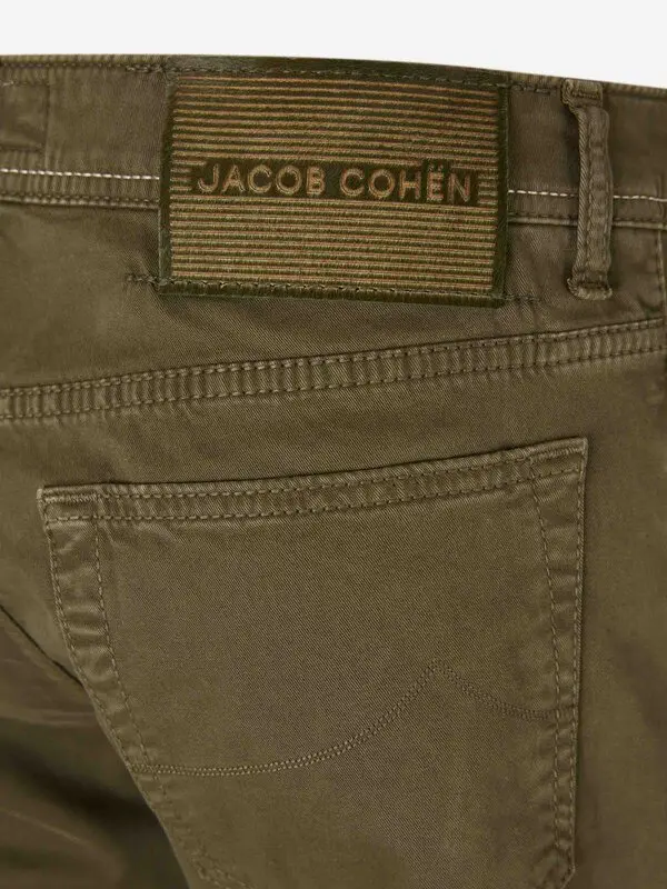 Jacob Cohen Embroidered Jeans - Green