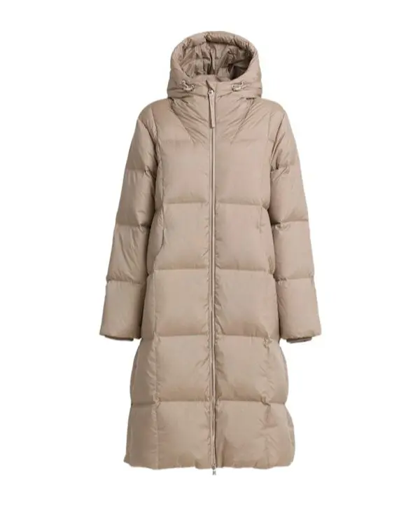 Varley Katya Long Down Puffer Jacket - Portabella