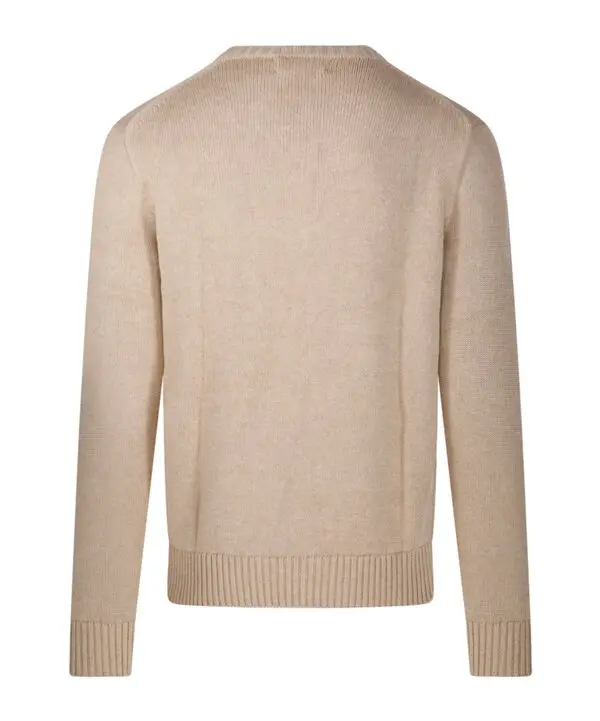 Polo Ralph Lauren Embroidered Crewneck Jumper - Nude