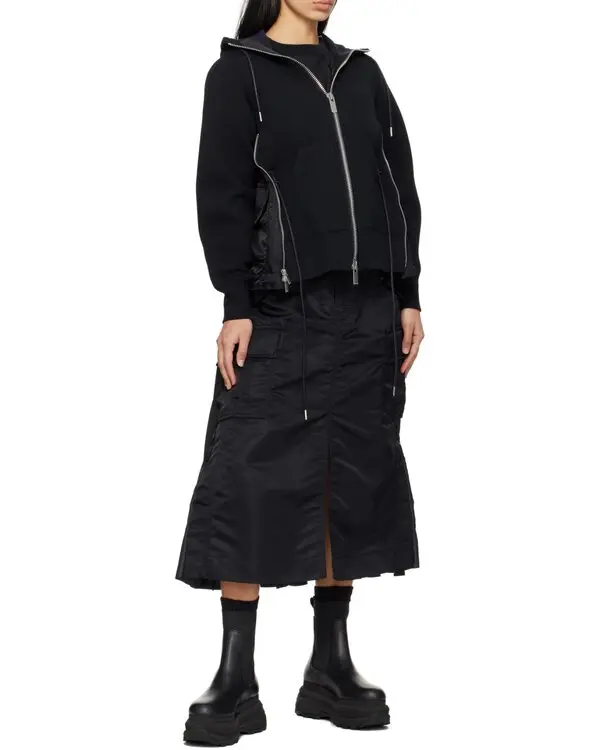 Sacai Leather Chelsea Boots