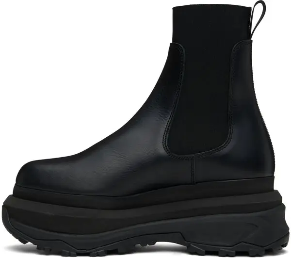 Sacai Leather Chelsea Boots