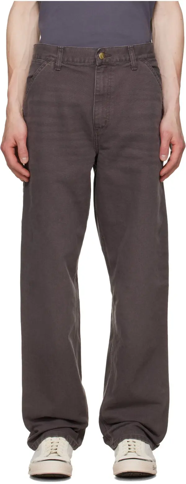 Carhartt Work In Progress Work Pants - Gray