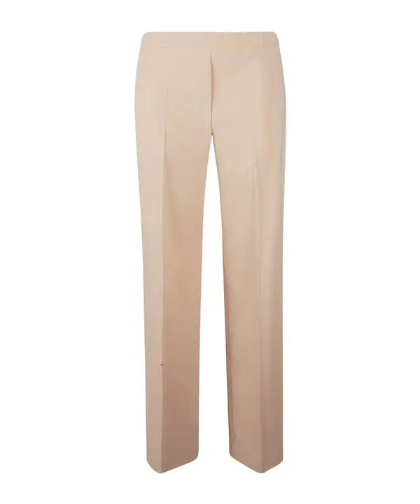 D.exterior Centre-crease Tailored Trousers