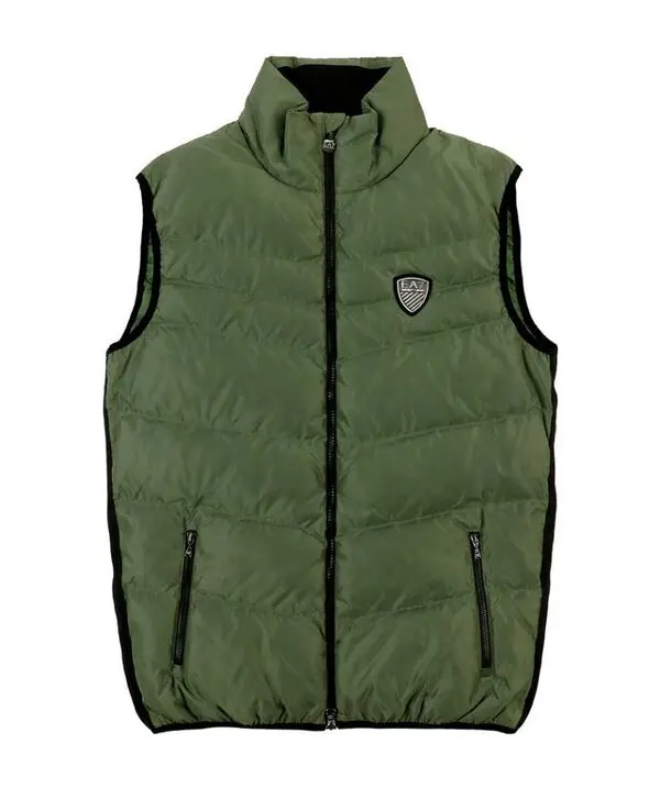 EA7 Quilted Sleeveless Vest