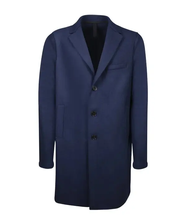 Harris Wharf London Single-breasted Buttoned Coat