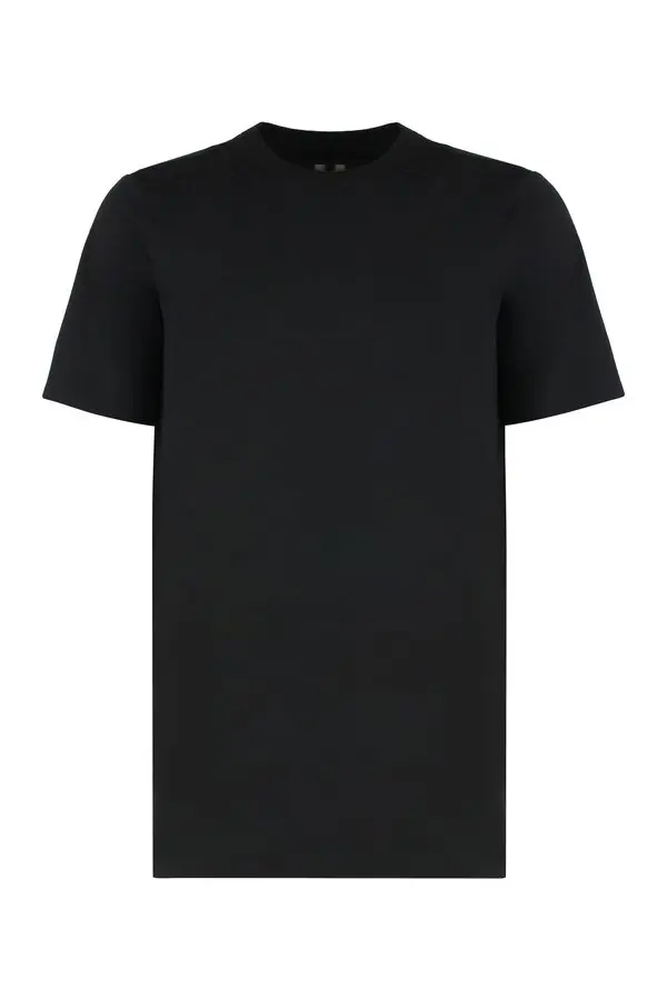 Rick Owens Short-sleeved Crewneck T-shirt - Black