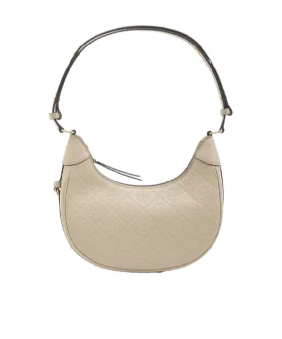 Tory Burch T Monogram Crescent Bag